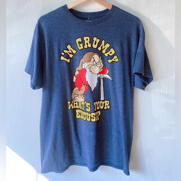 Disney | Shirts | Disney Grumpy Excuse Tee | Poshmark